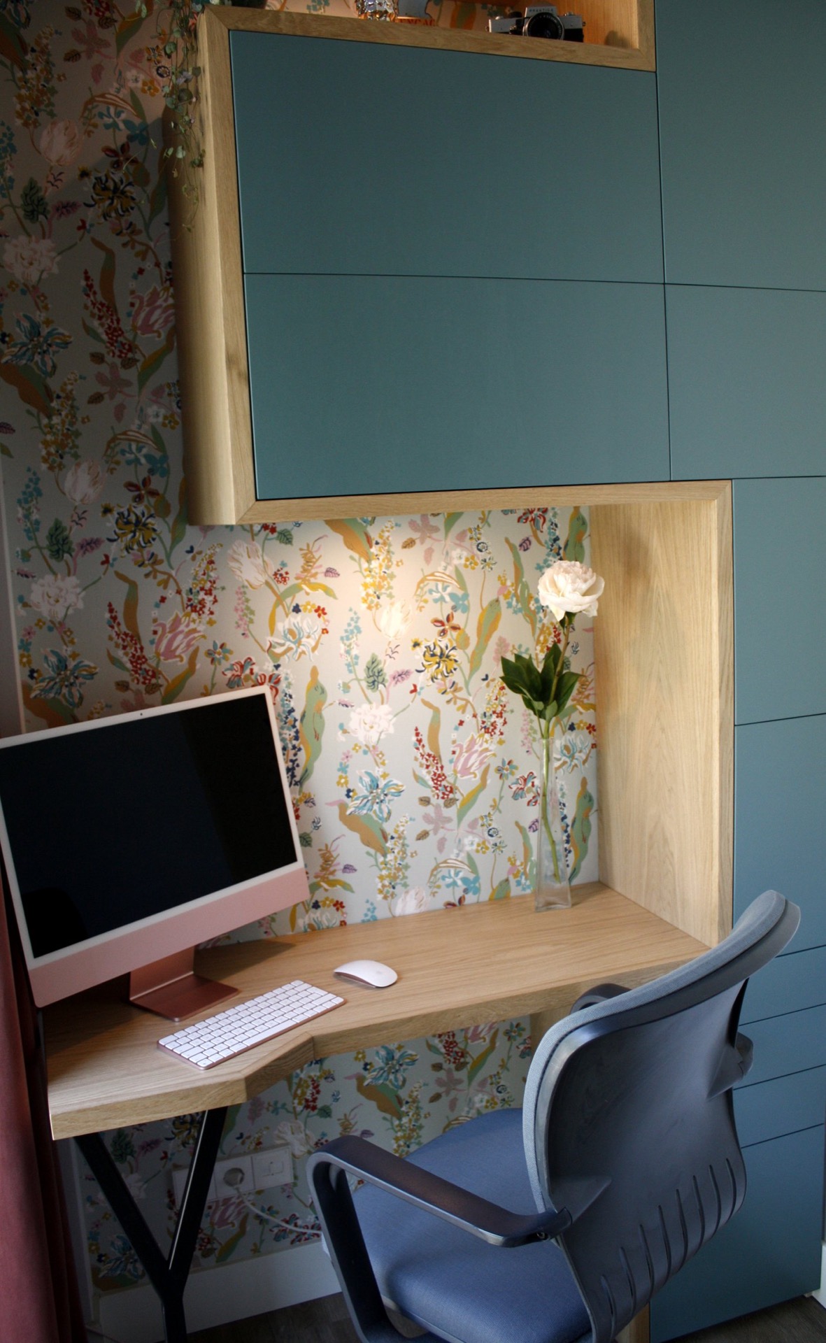 werkplek in woonkamer - Studio Hamerhaai